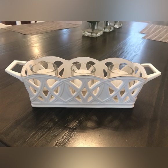 Lenox | Accents | Lenox Illuminations Platinum Series Centerpiece ...